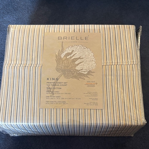 Brielle | Bedding | King Sheet Set | Poshmark
